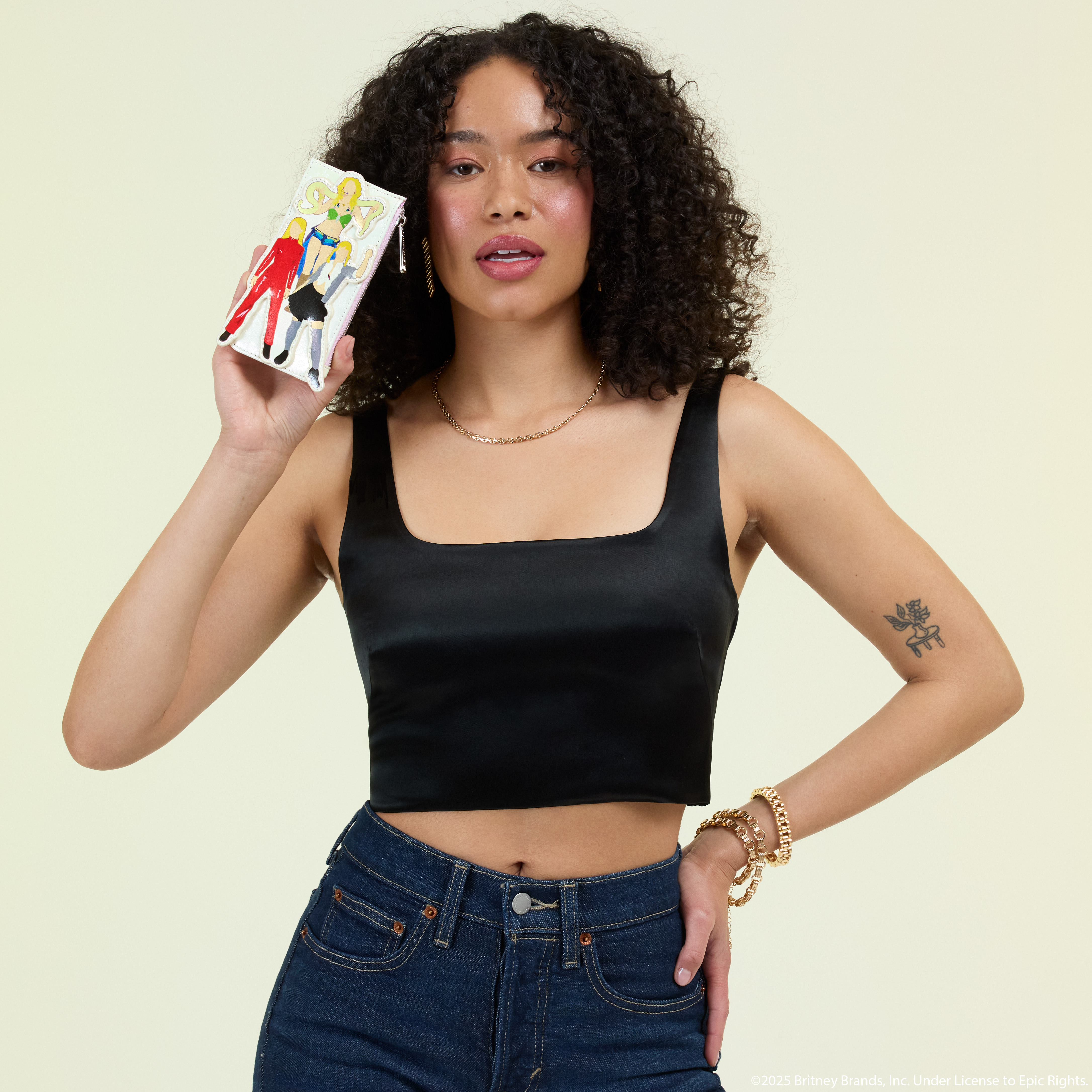 Britney Spears Outfits Large Card Holder