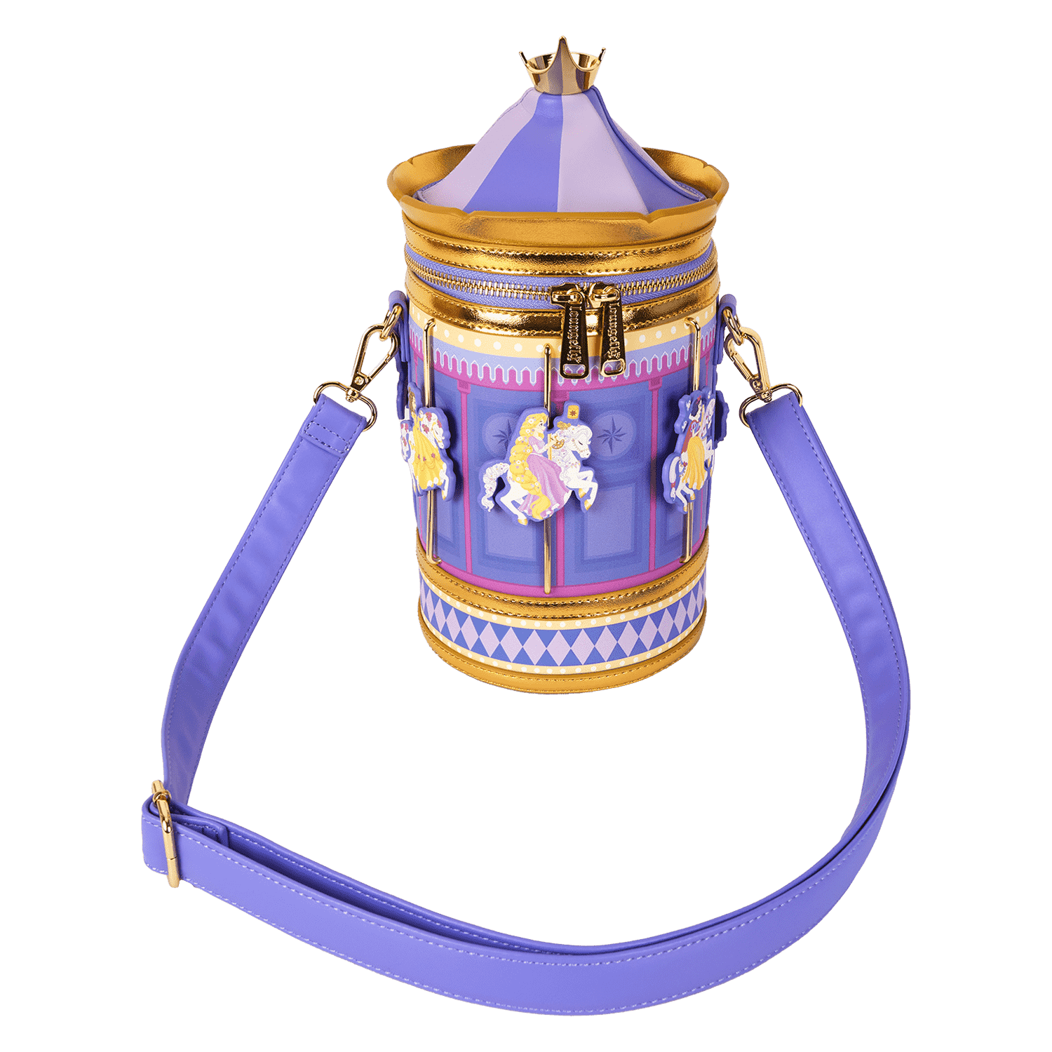 Disney Princess Exclusive Carousel Figural Crossbody Bag | Loungefly