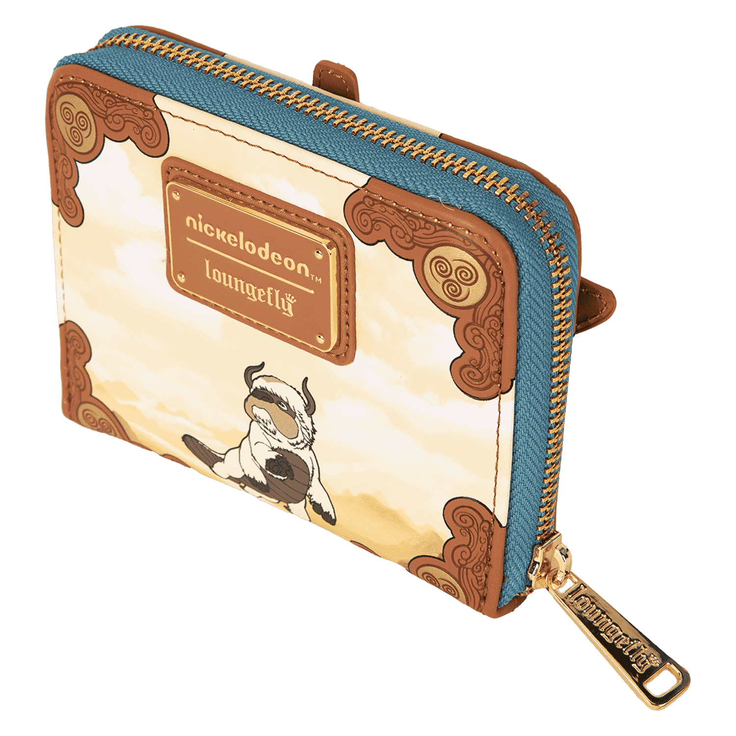Avatar: The Last Airbender Aang Glider Staff Zip Around Wallet | Loungefly