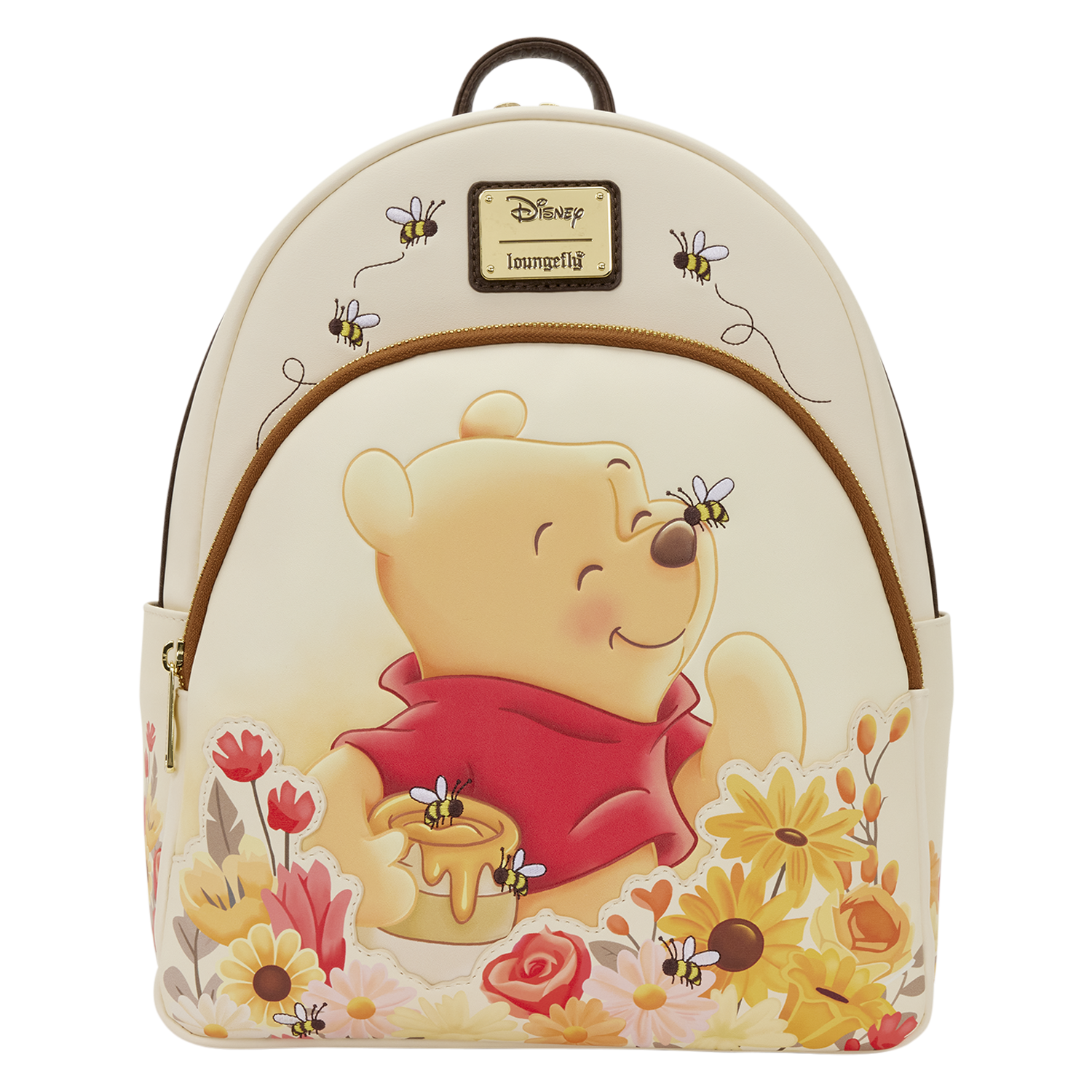 Winnie the Pooh Bees & Flowers Mini Backpack | Loungefly