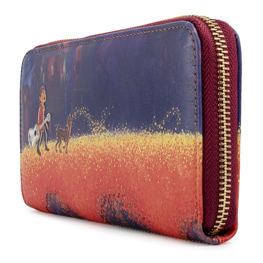 Pixar Coco Marigold Bridge Zip Around Wallet