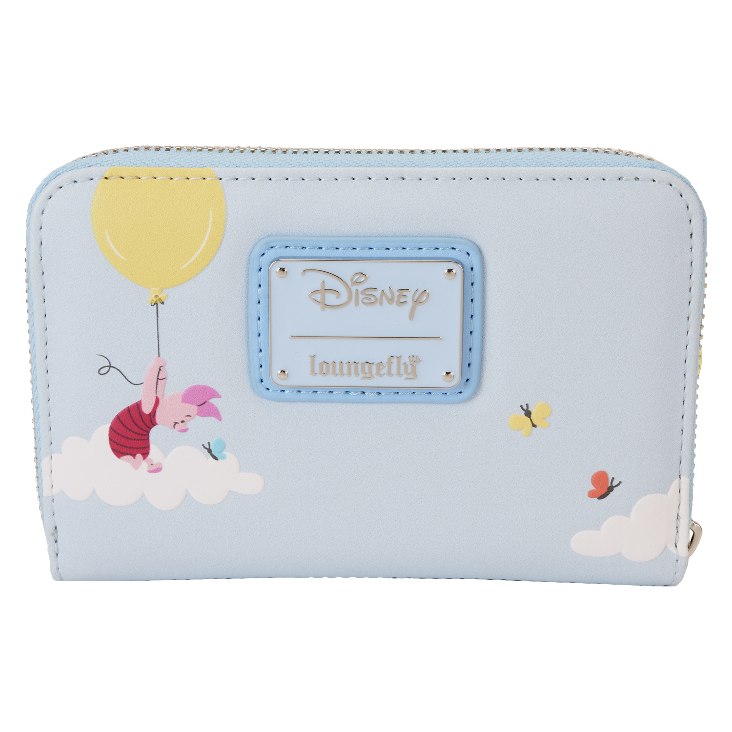Winnie the Pooh & Friends Floating Balloons Zip Around Wallet