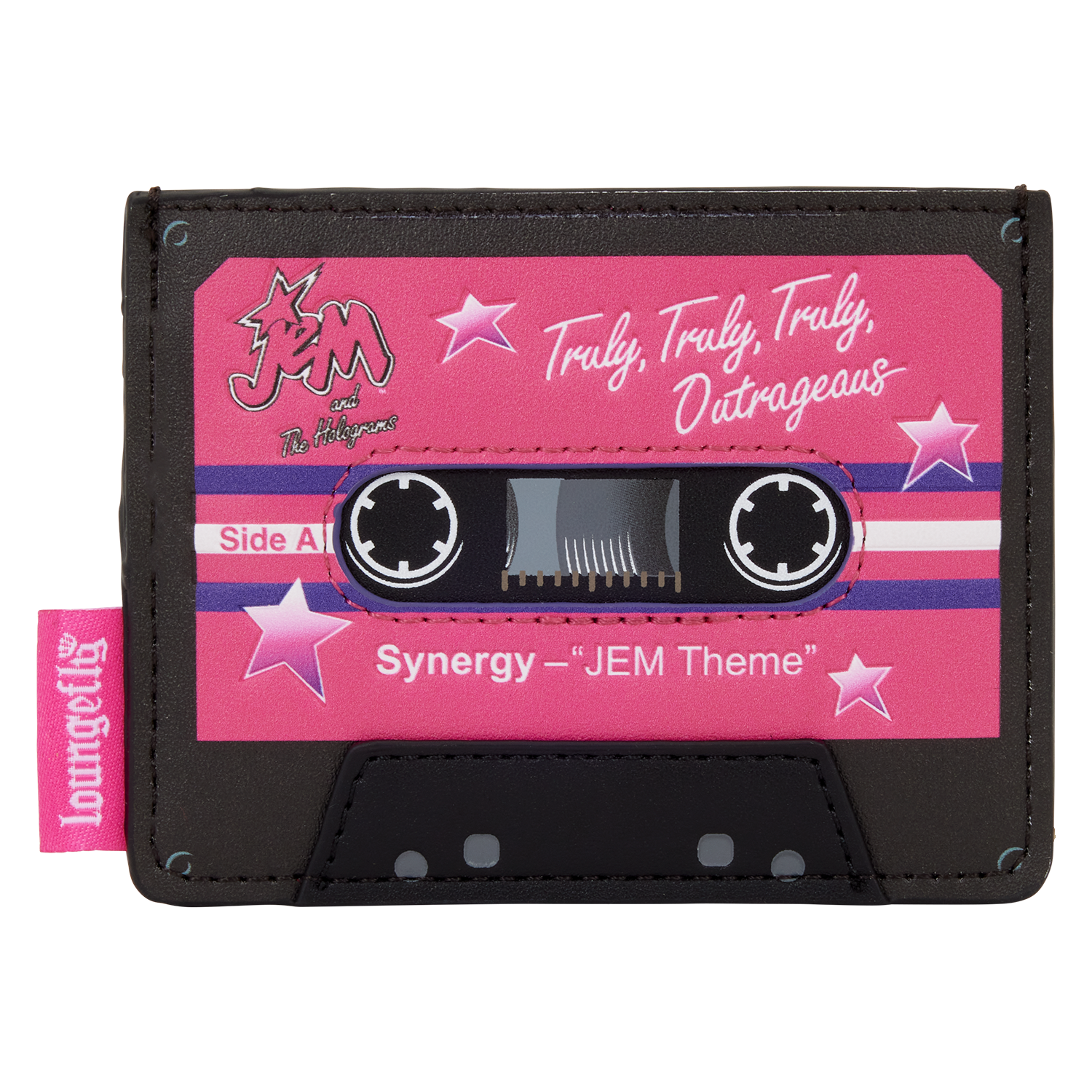 Jem and the Holograms Cassette Card Holder