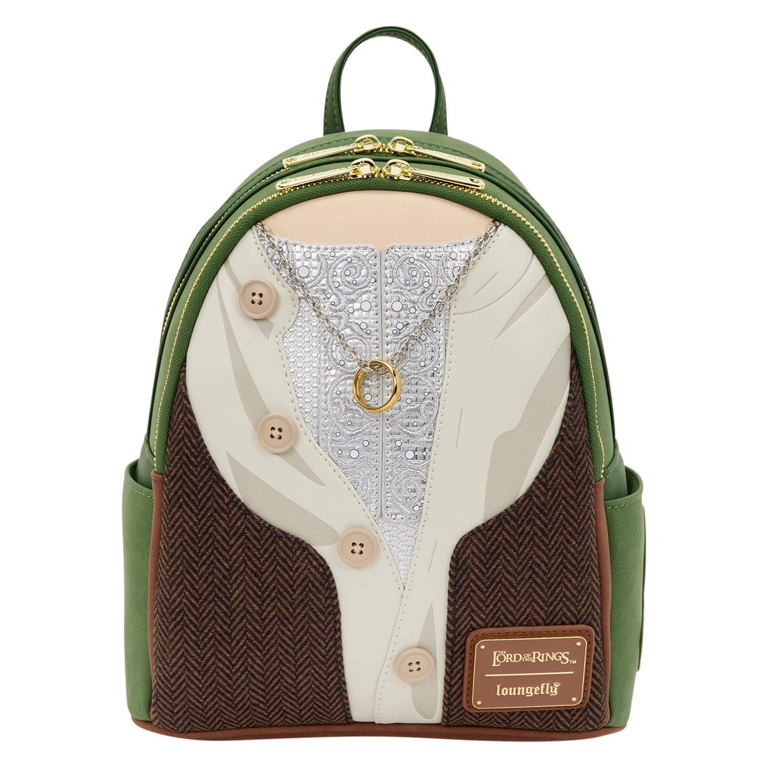 The Lord of the Rings Frodo Mithril Cosplay Mini Backpack | Loungefly