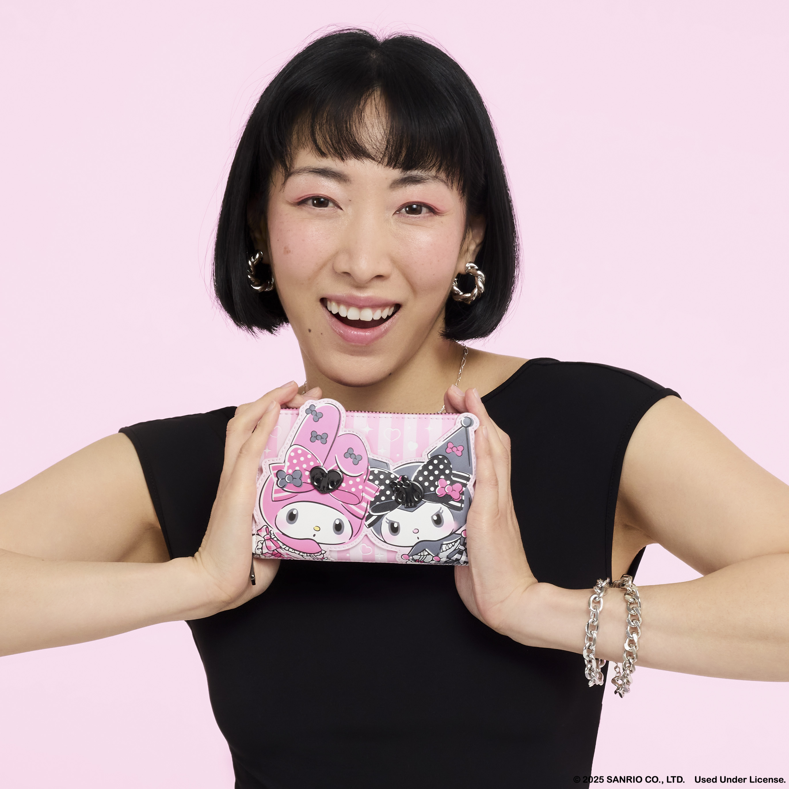 Sanrio My Melody & Kuromi Zip Around Wallet | Loungefly