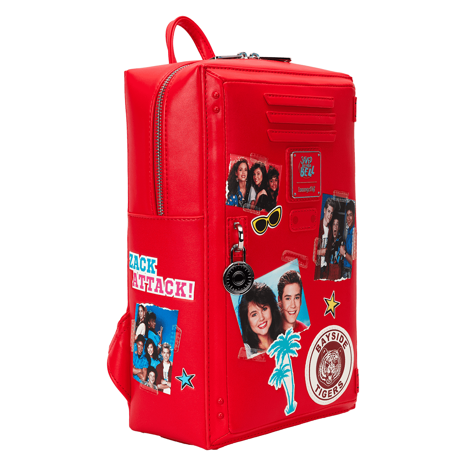 Saved By The Bell Bayside High Locker Figural Mini Backpack | Loungefly