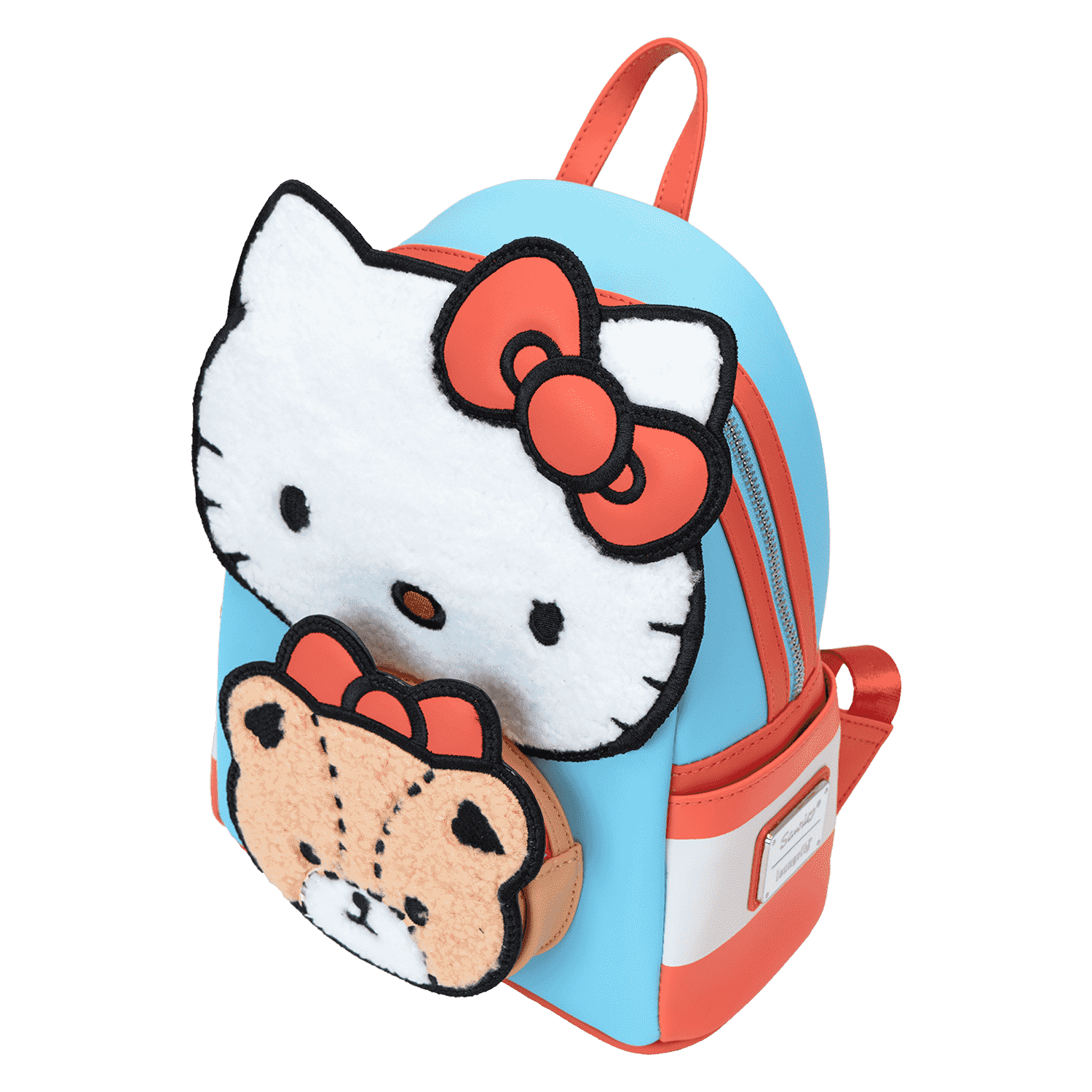 Buy Sanrio Hello Kitty & Tiny Chum Bear Sherpa Mini Backpack at Loungefly.
