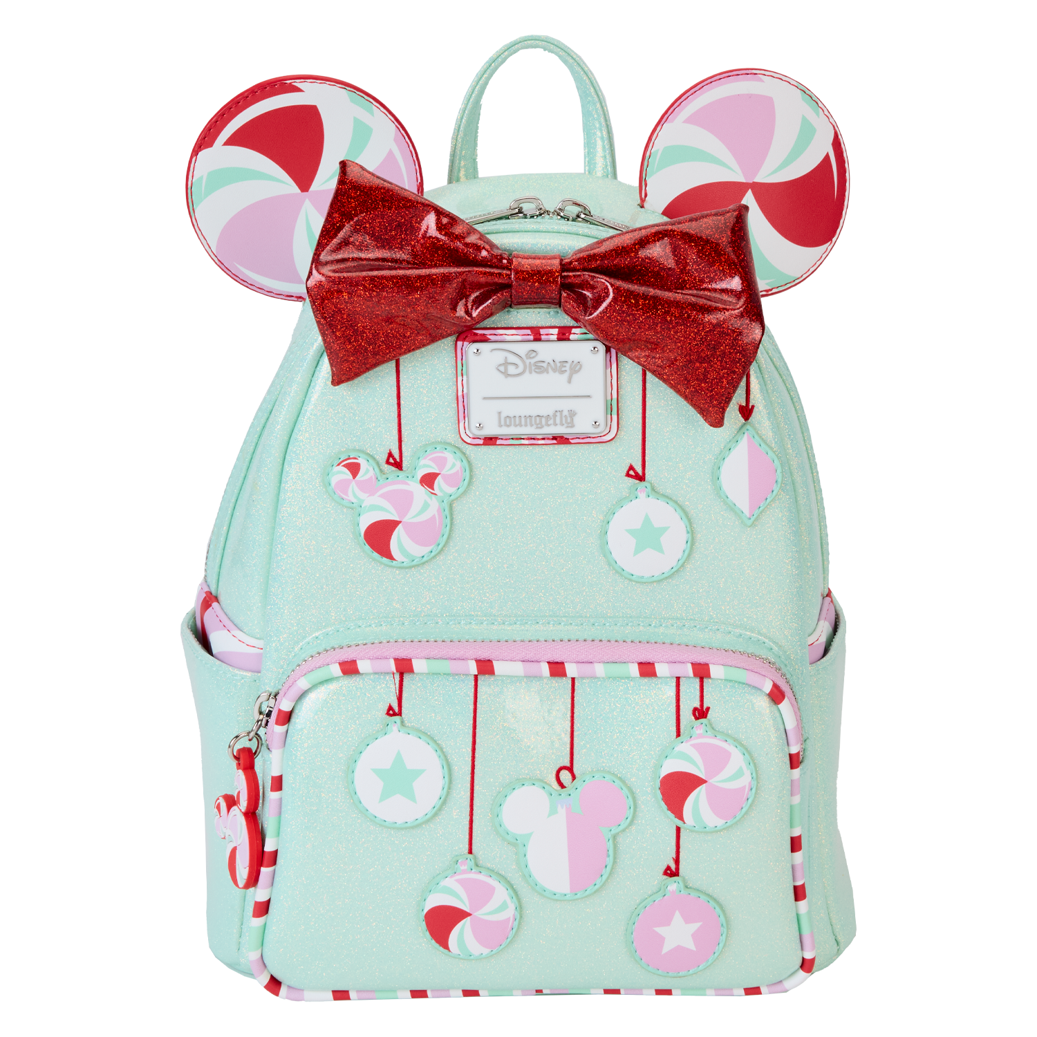 Minnie Mouse Peppermint Ornaments Mini Backpack