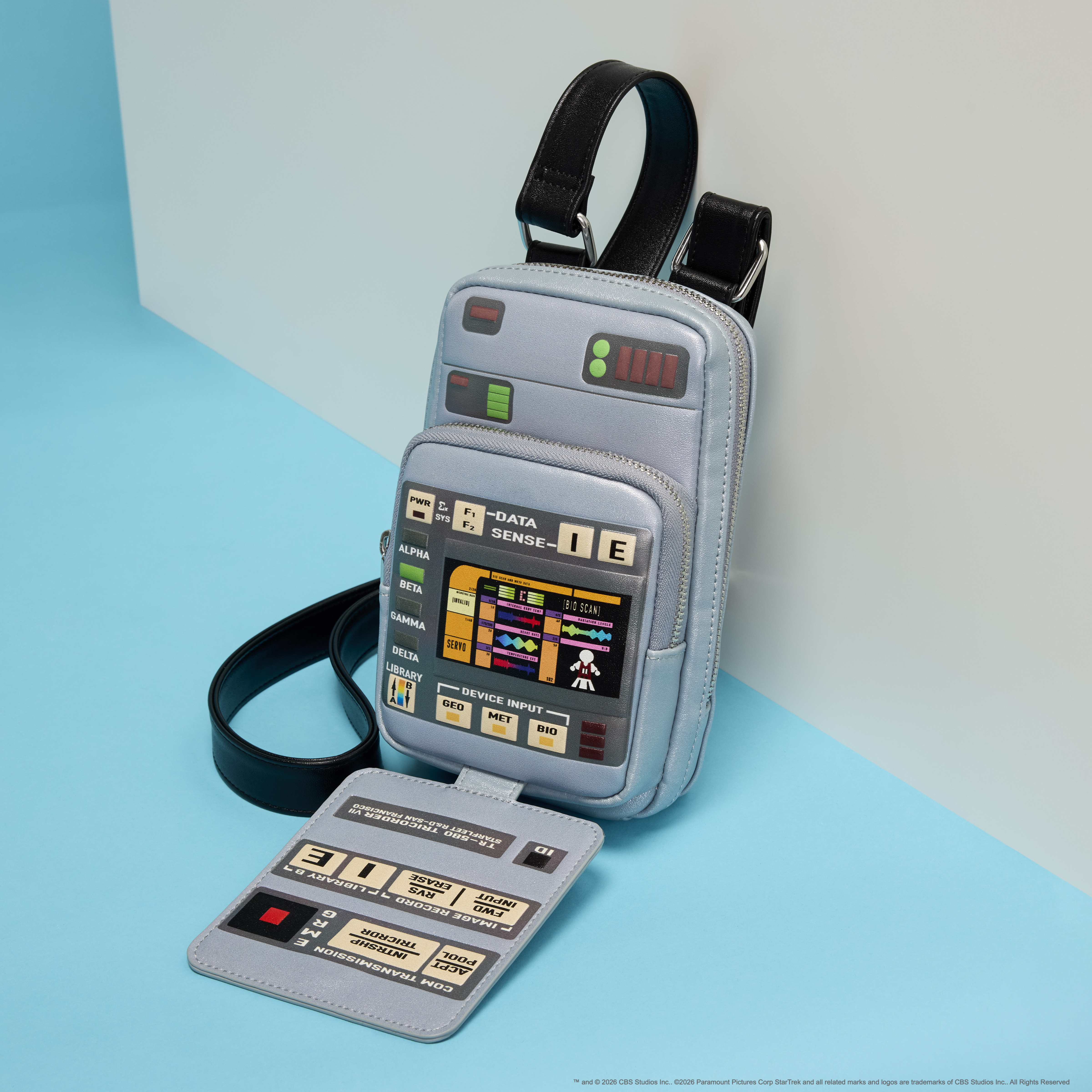 Star Trek Tricorder Glow Crossbody Bag | Loungefly