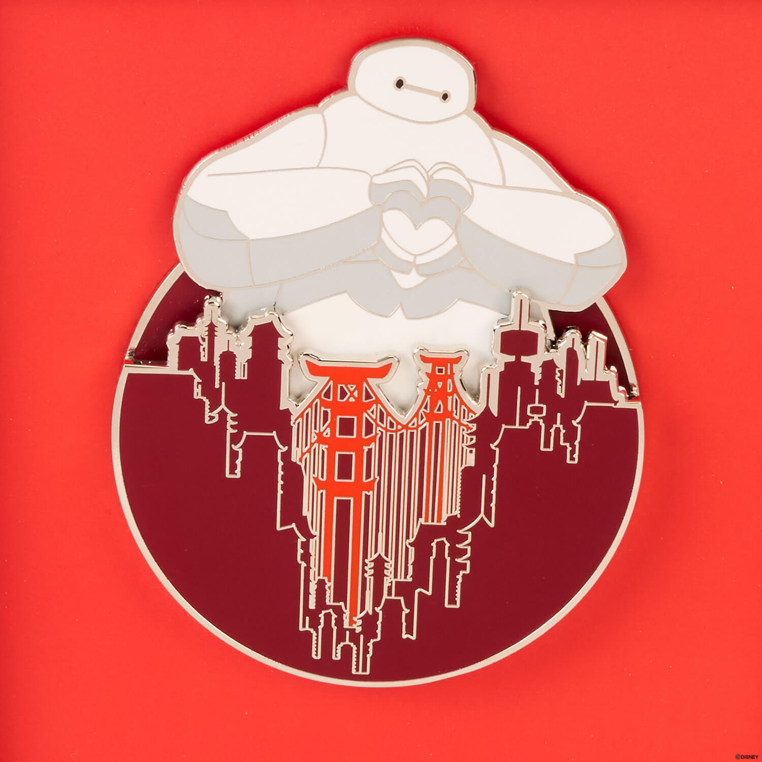 Big Hero 6 10th Anniversary Baymax San Fransokyo Love 3" Collector Box ...