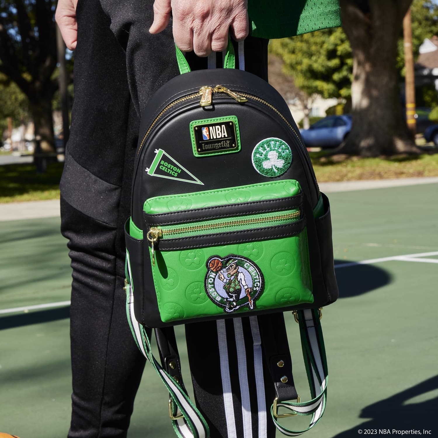 Buy NBA Boston Celtics Patch Icons Mini Backpack at Loungefly.