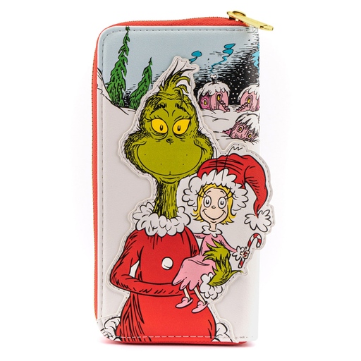 Dr. Seuss The Grinch Zip Around Wallet