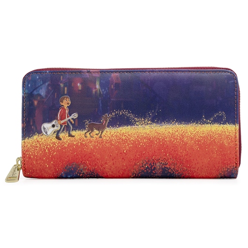 Pixar Coco Marigold Bridge Zip Around Wallet