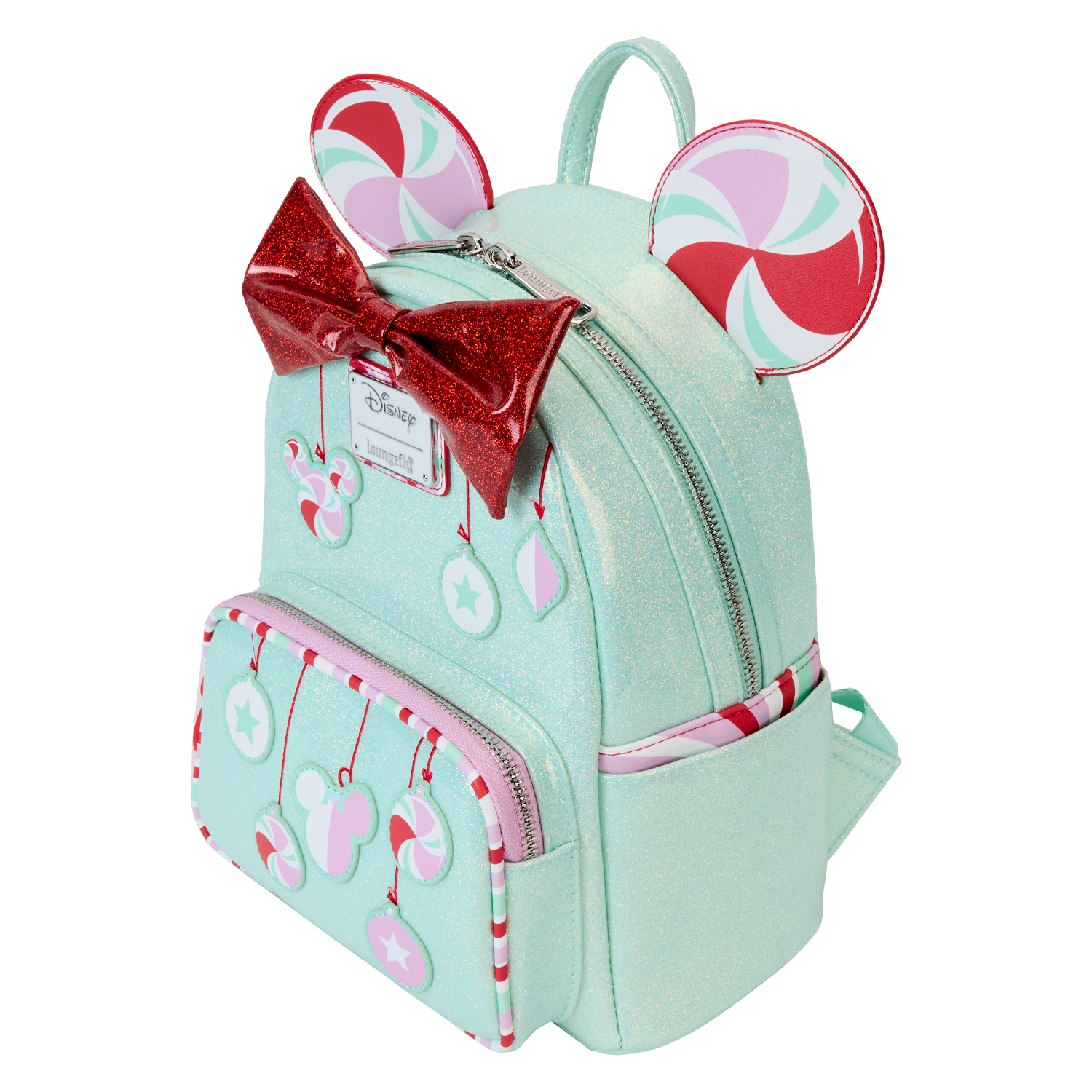 Minnie Mouse Peppermint Ornaments Mini Backpack