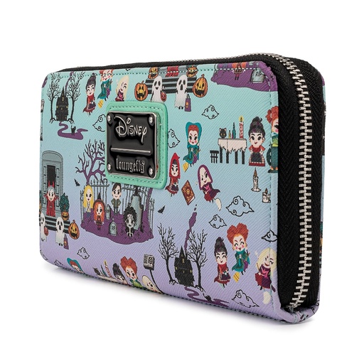 Disney Hocus Pocus Scene Zip Around Wallet