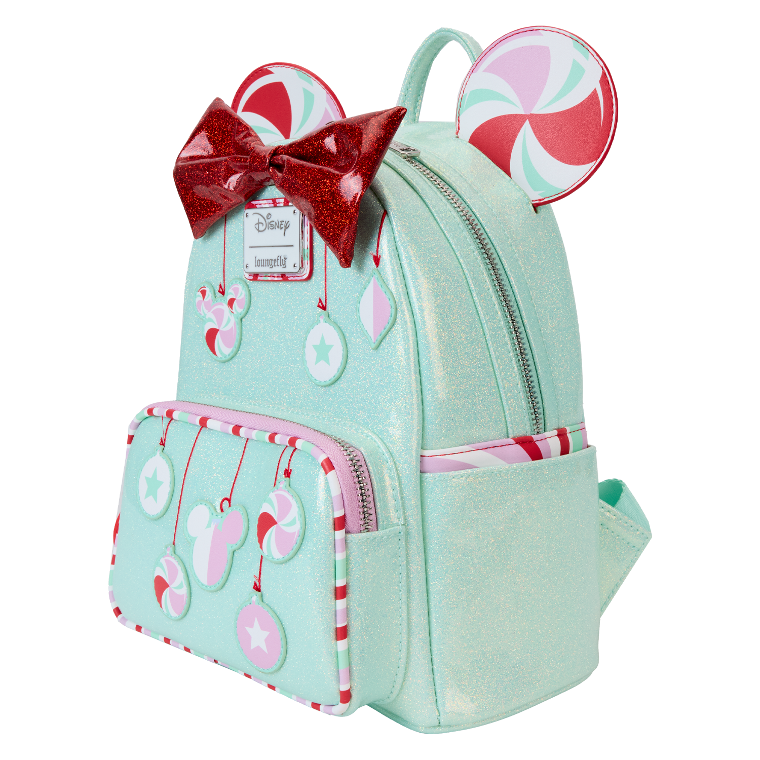 Minnie Mouse Peppermint Ornaments Mini Backpack